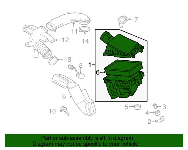 Air Cleaner 4.2L Super
