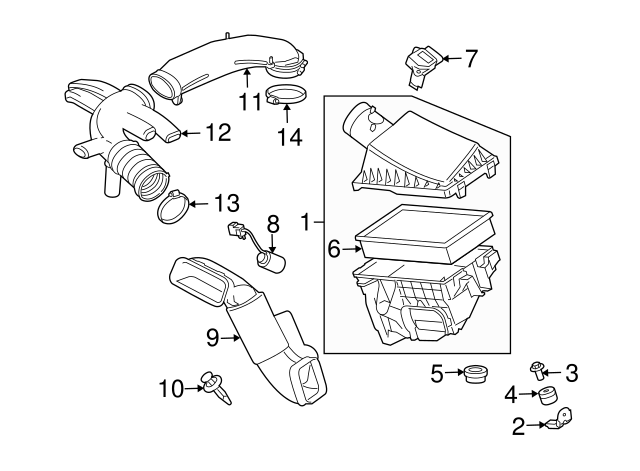 Air Cleaner 4.2L Super