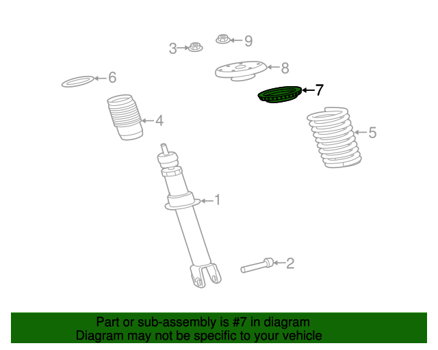 Road Spring Isolator