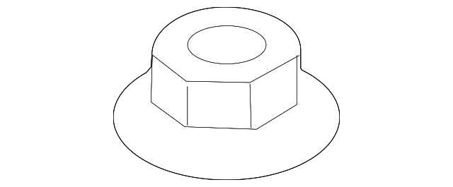Flanged Nut and Washer