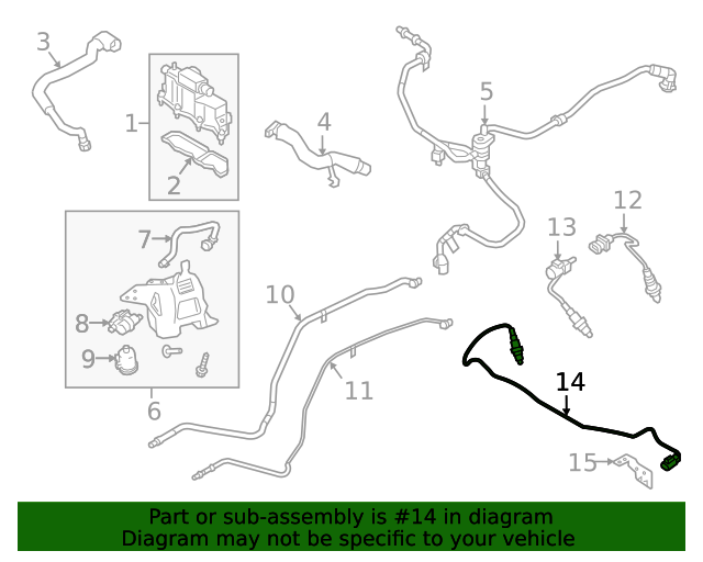 Sensor-Oxygen (Jaguar OEM)