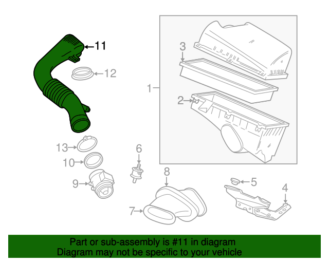 Duct Air 2003XKR