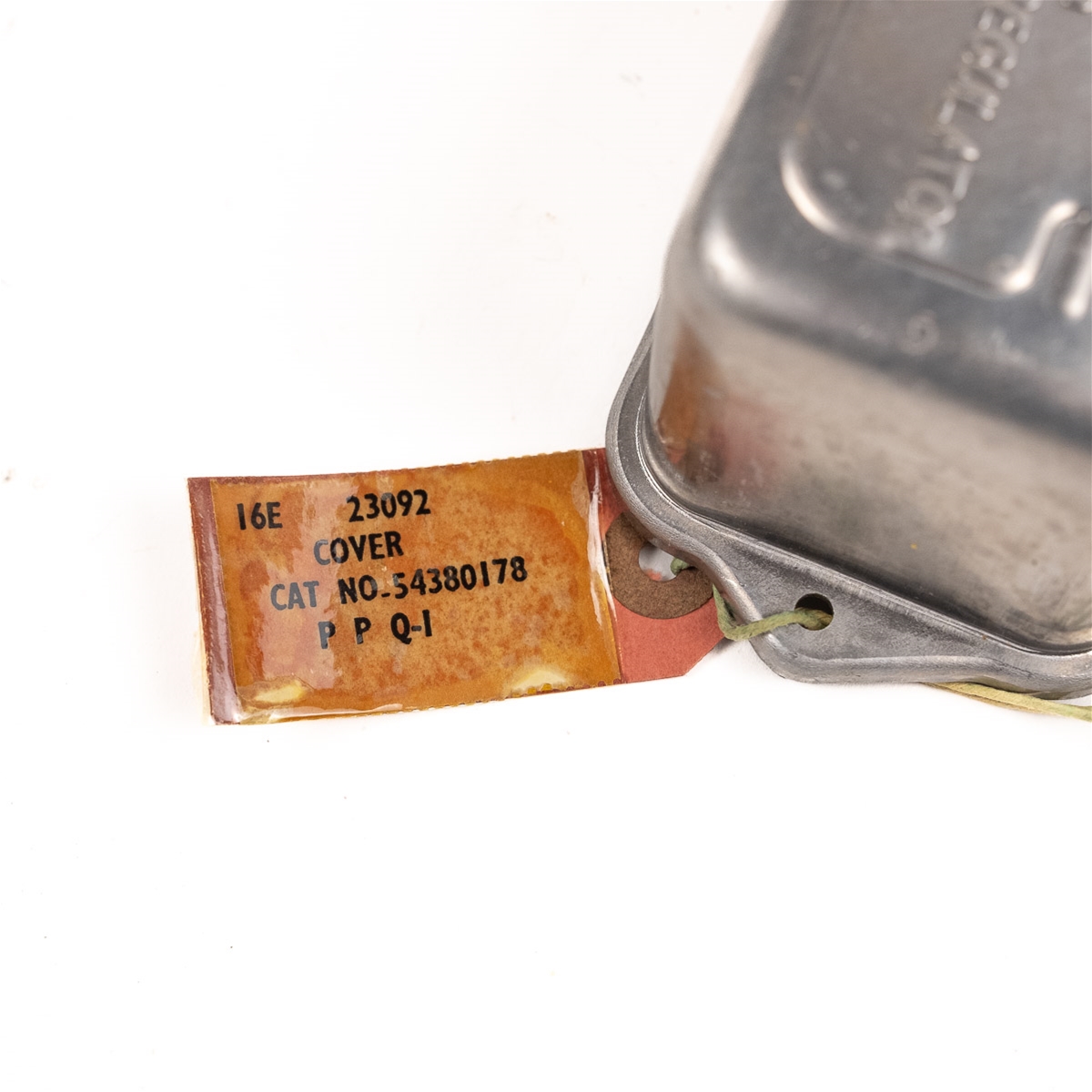 Lucas Voltage Regulator Cover RB310, NOS