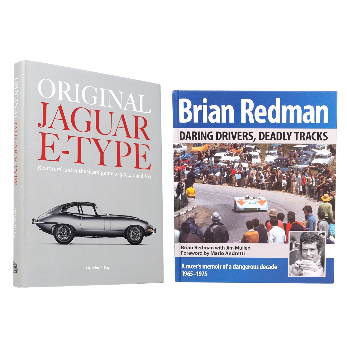 BOOK BUNDLE: Original Jaguar E-Type by Malcolm McKay and Daring Drivers ...