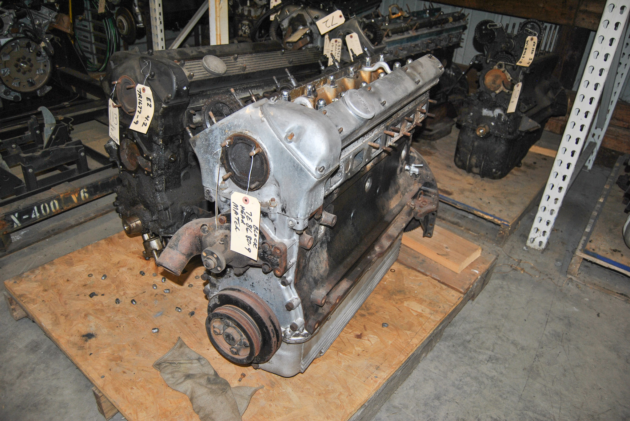 E-Type S1 S1.5 S2 4.2 Engine - USED - #7E86xxx