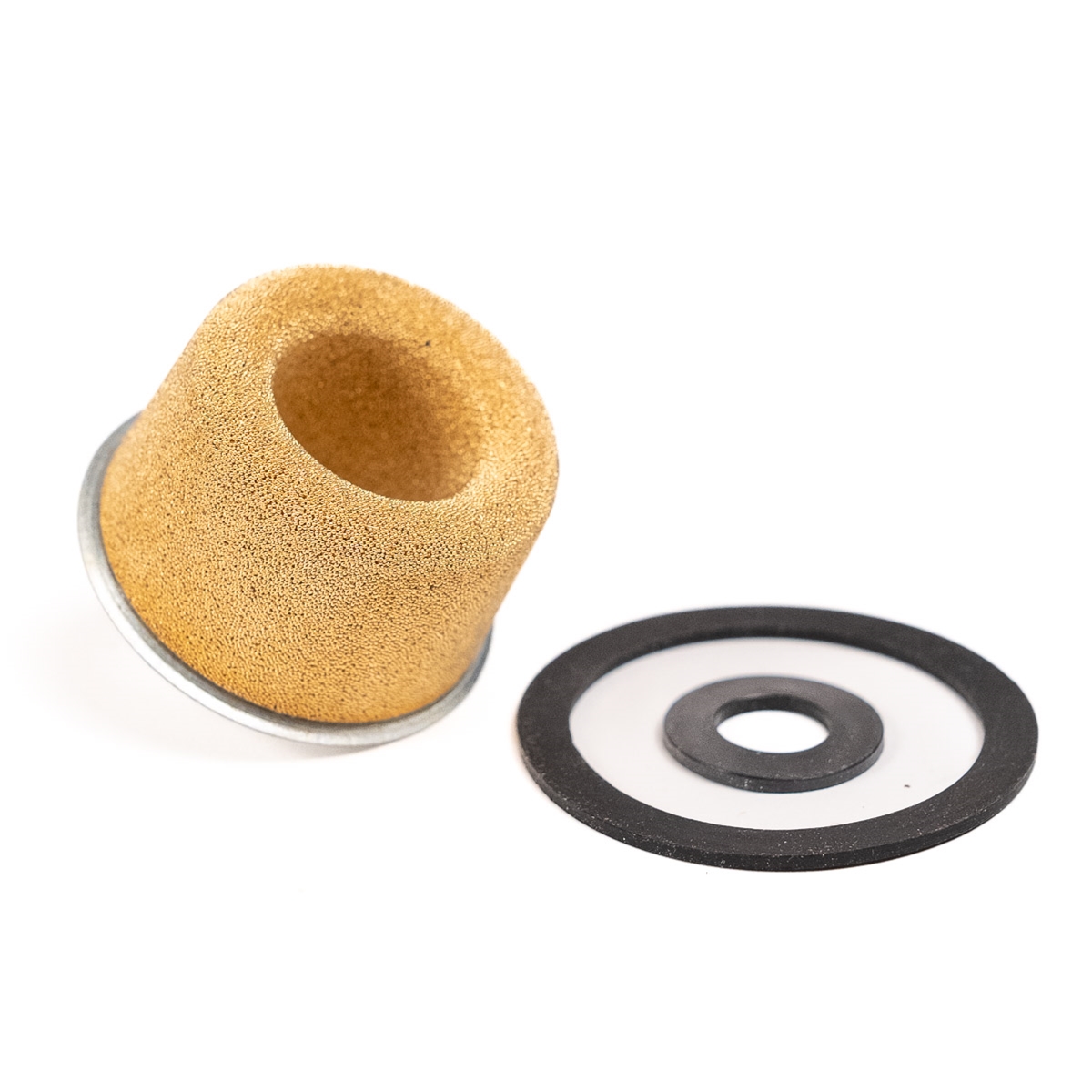 Fuel Filter with Gaskets, Bronze Gauze Style, Fits E-Type S1 S1.5 S2