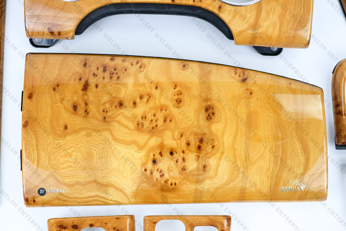 Wood Dash Kit Birdseye Maple With Bezels