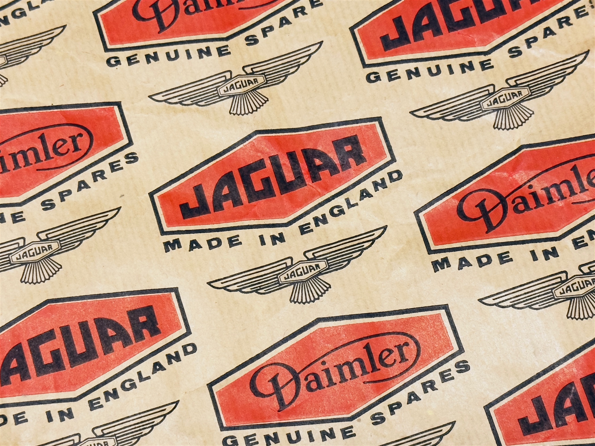 Vintage Jaguar Logos Graphic T-Shirt