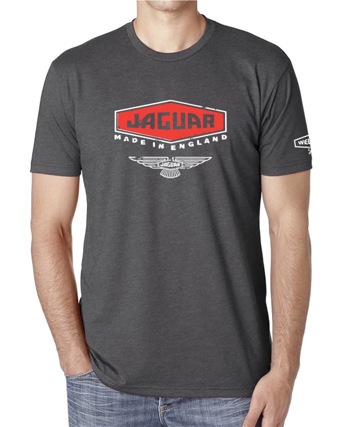 Vintage Jaguar Logos Graphic T-Shirt