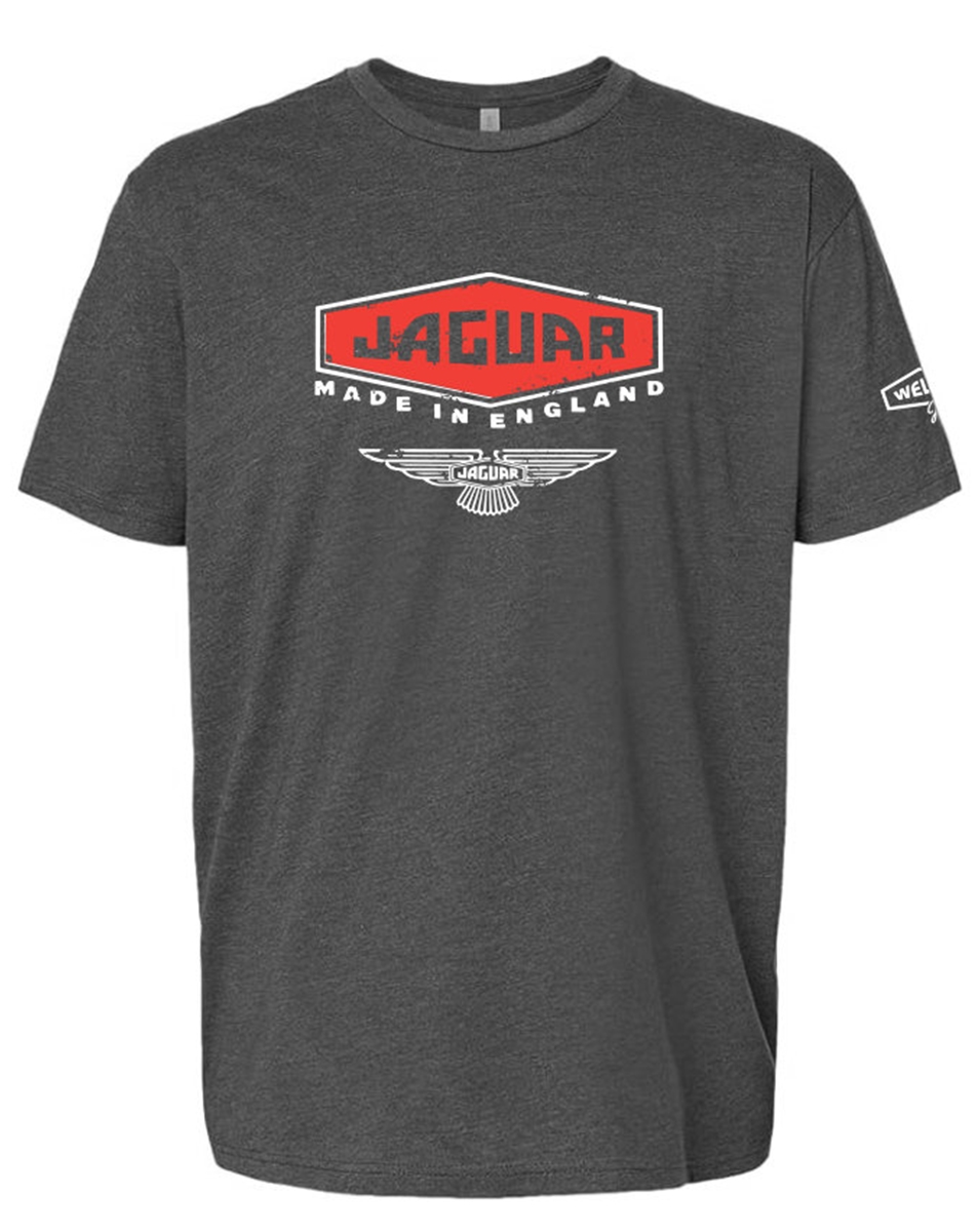 Vintage Jaguar Logos Graphic T-Shirt