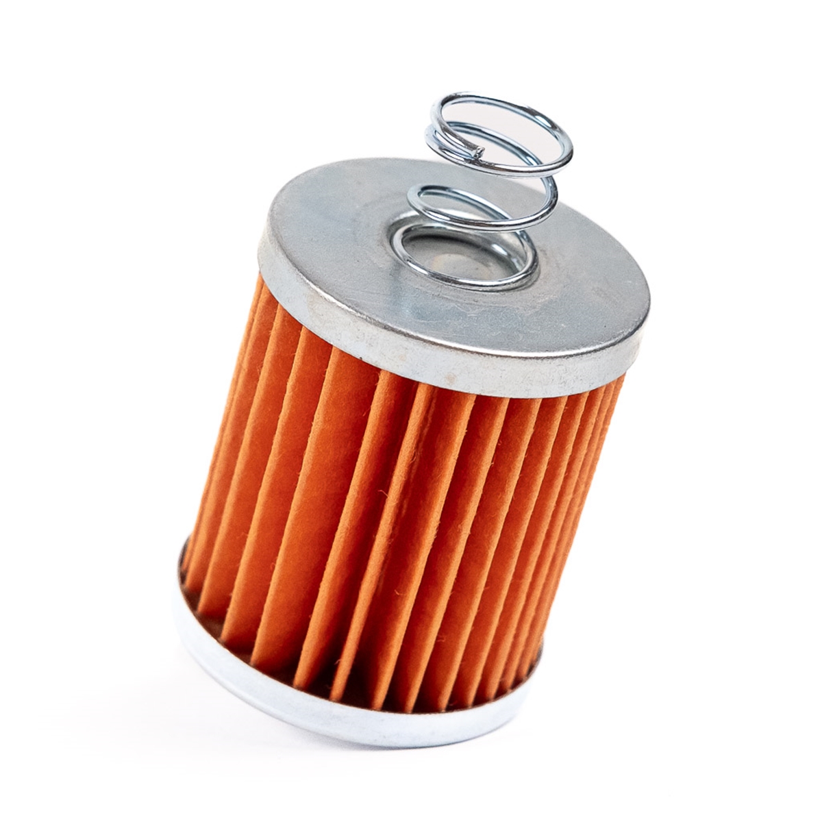 Paper-type fuel filter with spring and gasket for glass sediment bowl ...