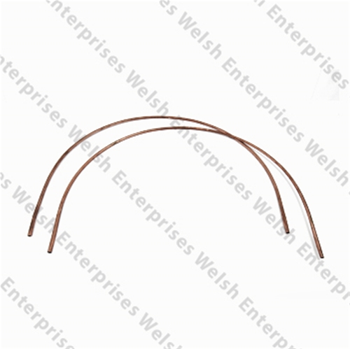 Wheel Arch Moulding Rear Brass Pair